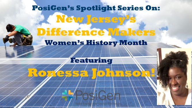 PosiGen Spotlights NJ Difference Maker Ronessa Johnson